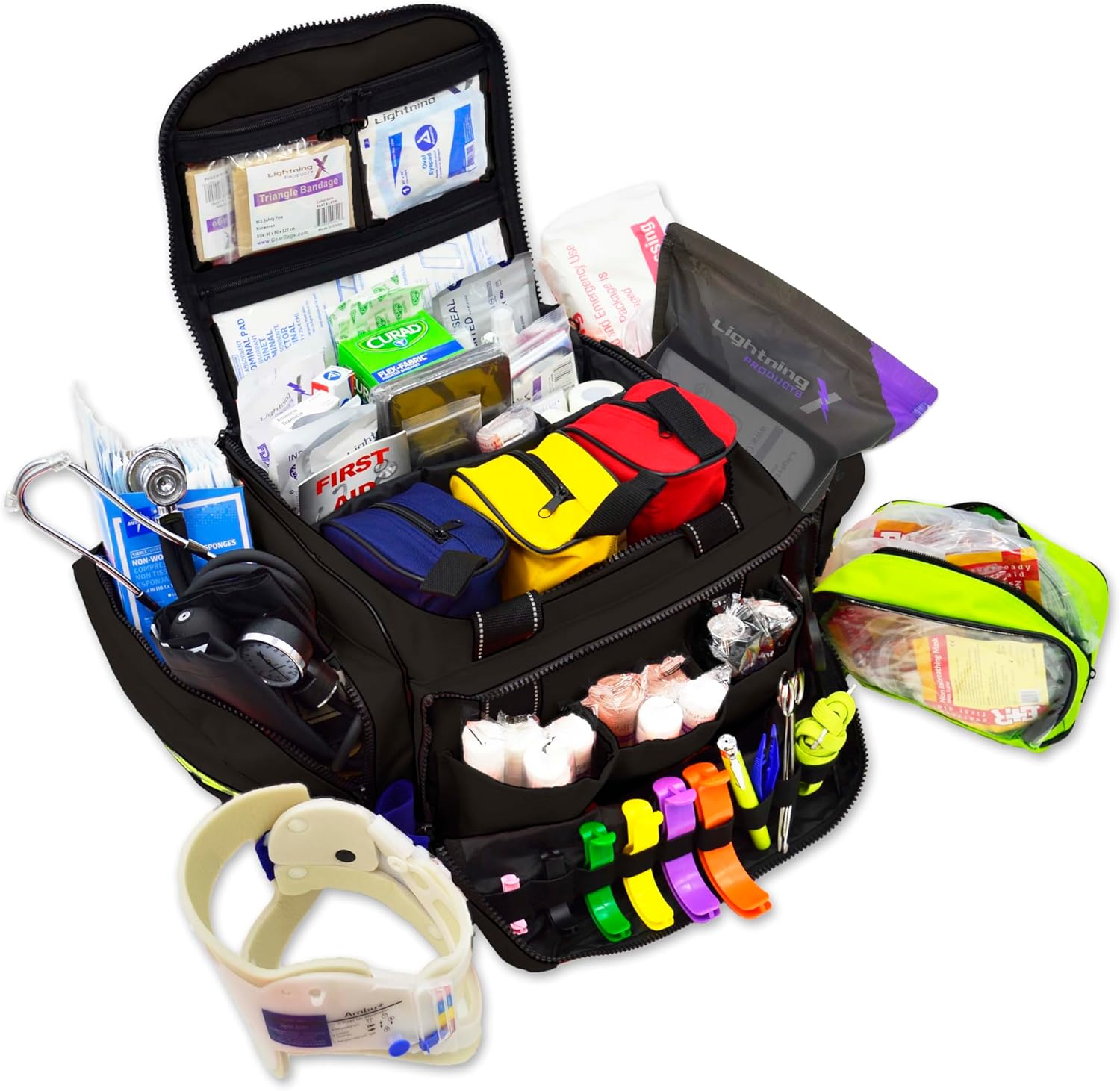 Amazon.com: Lightning X Stocked X-Large Modular EMT Medic Trauma Bag w ...