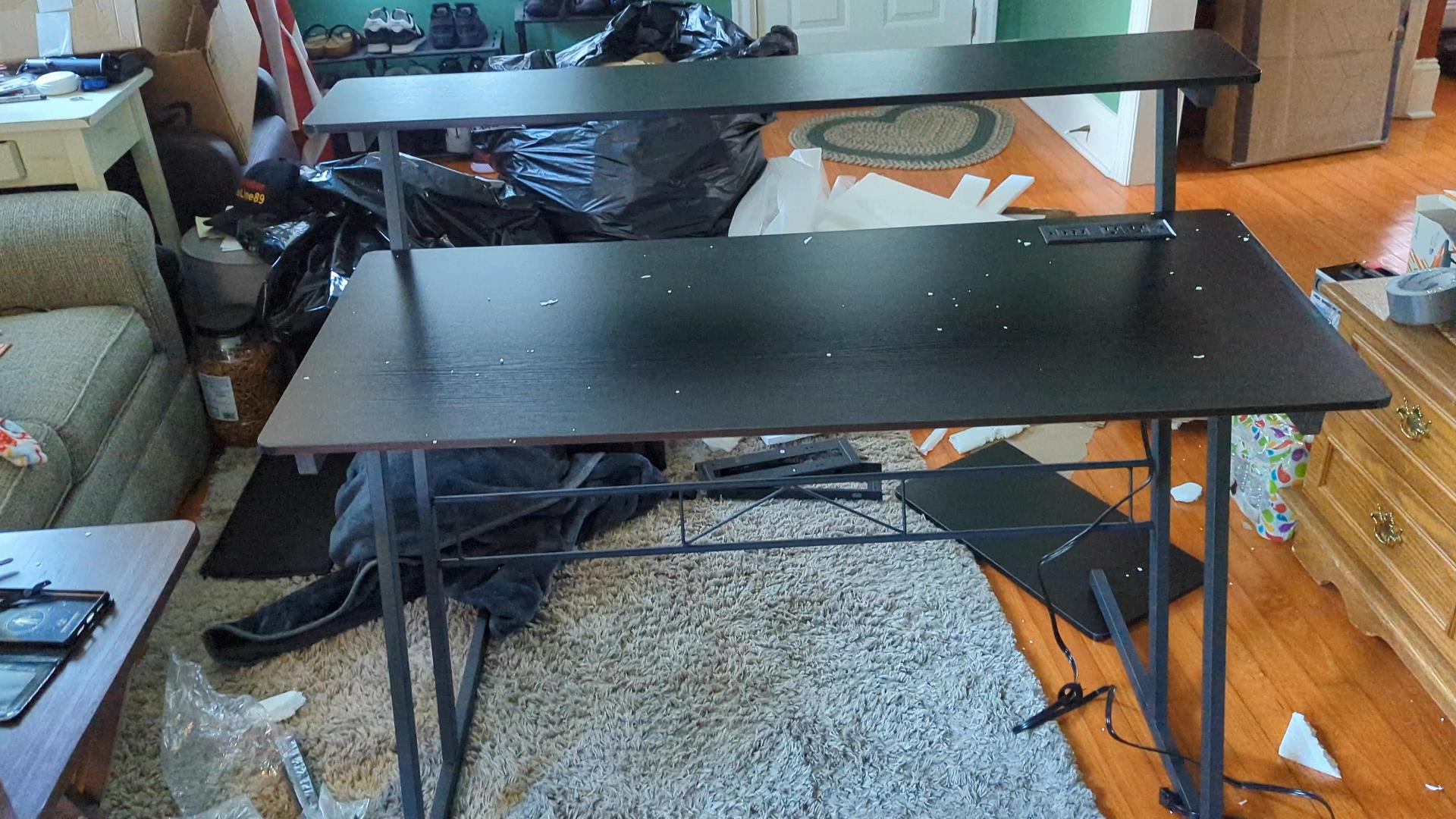 Watch Armocity 47'' Music Studio Desk with Power Outlet on Amazon Live