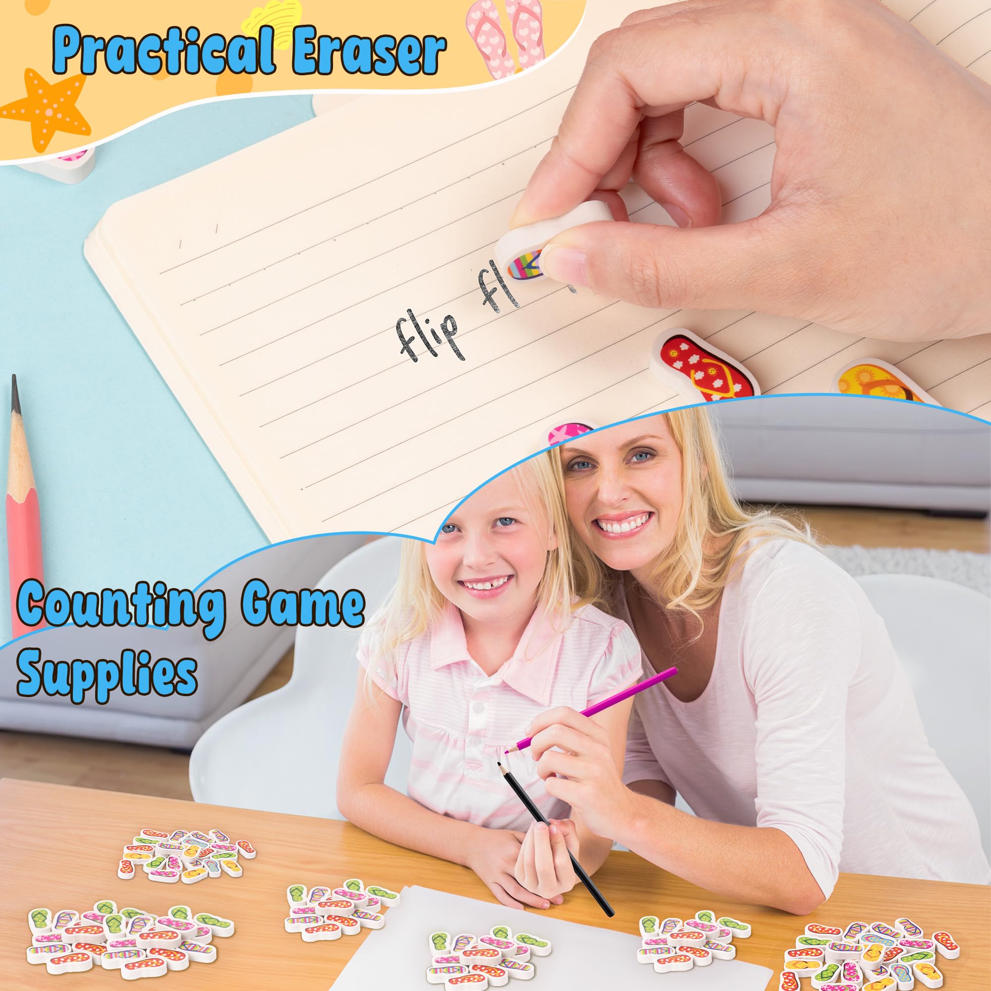Birthday Pencils For Students CJiangpo 60Pcs Bubble Tea Mini Eraser For ...