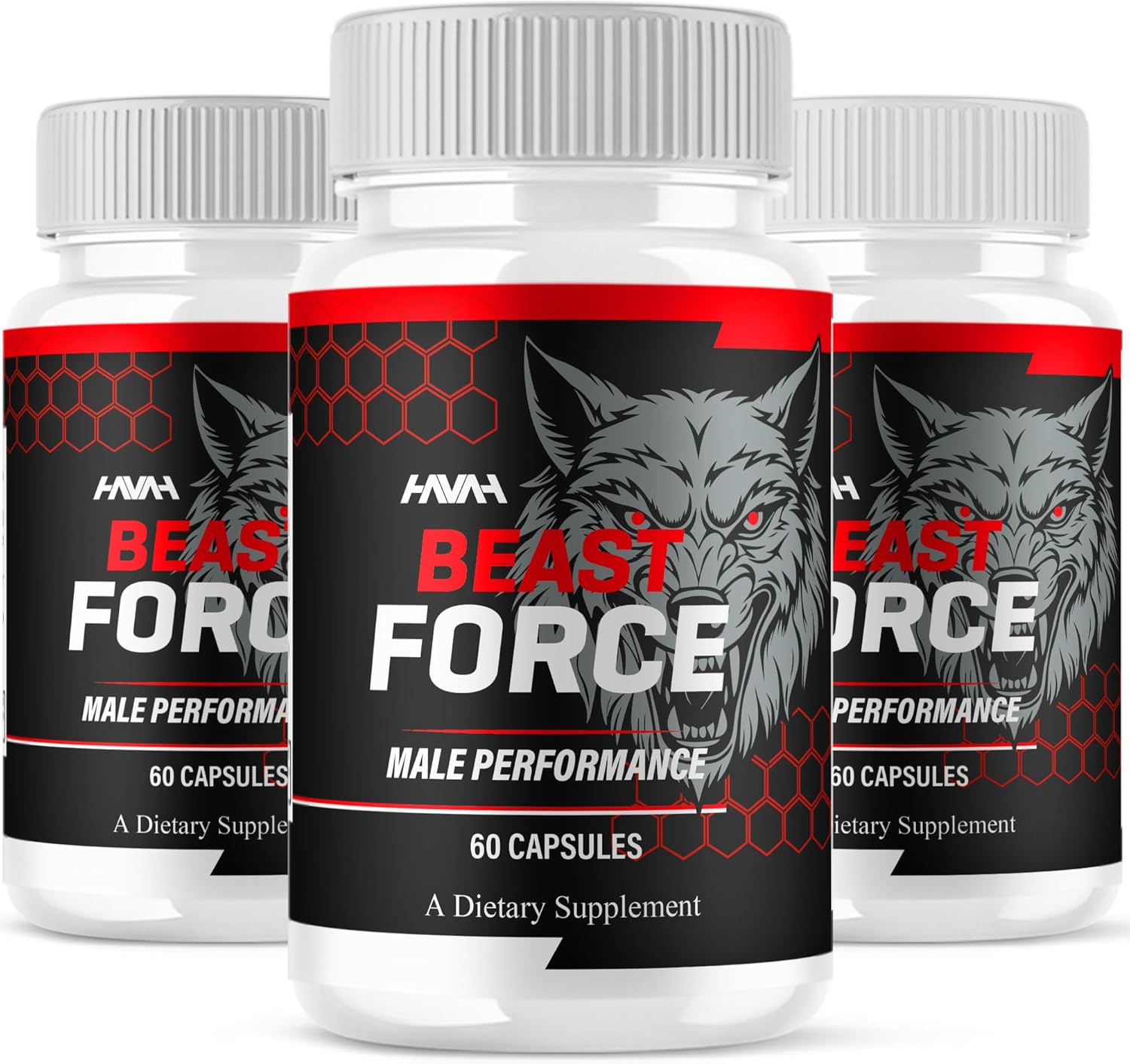 Amazon.com: (3 Pack) Beast Force Supplement Beast Force Max Support ...