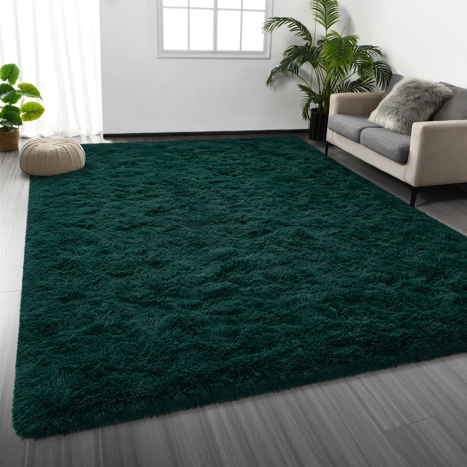 Amazon.com: Deerhoo Large Shag Area Rugs 9 x 12, Plush Fuzzy Rugs for ...