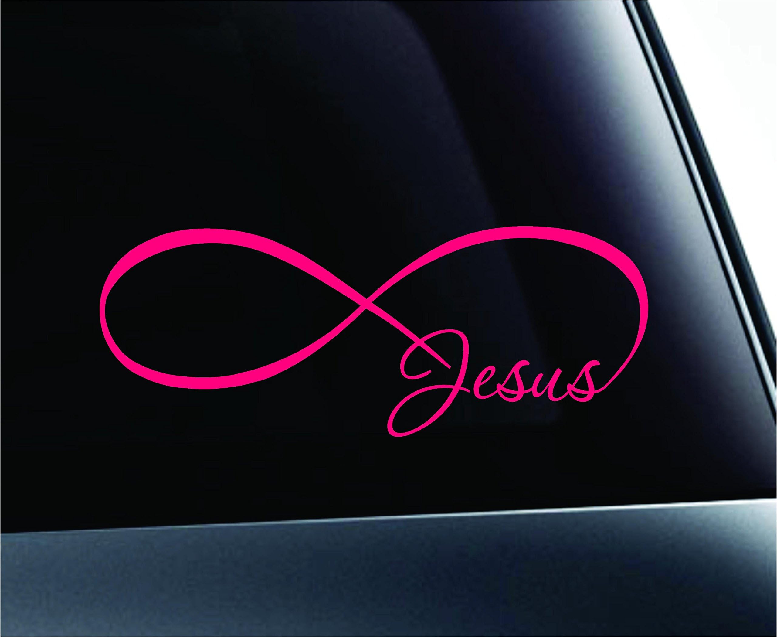 Amazon.com: ExpressDecor Infinity Jesus Symbol Decal Funny Car Truck ...