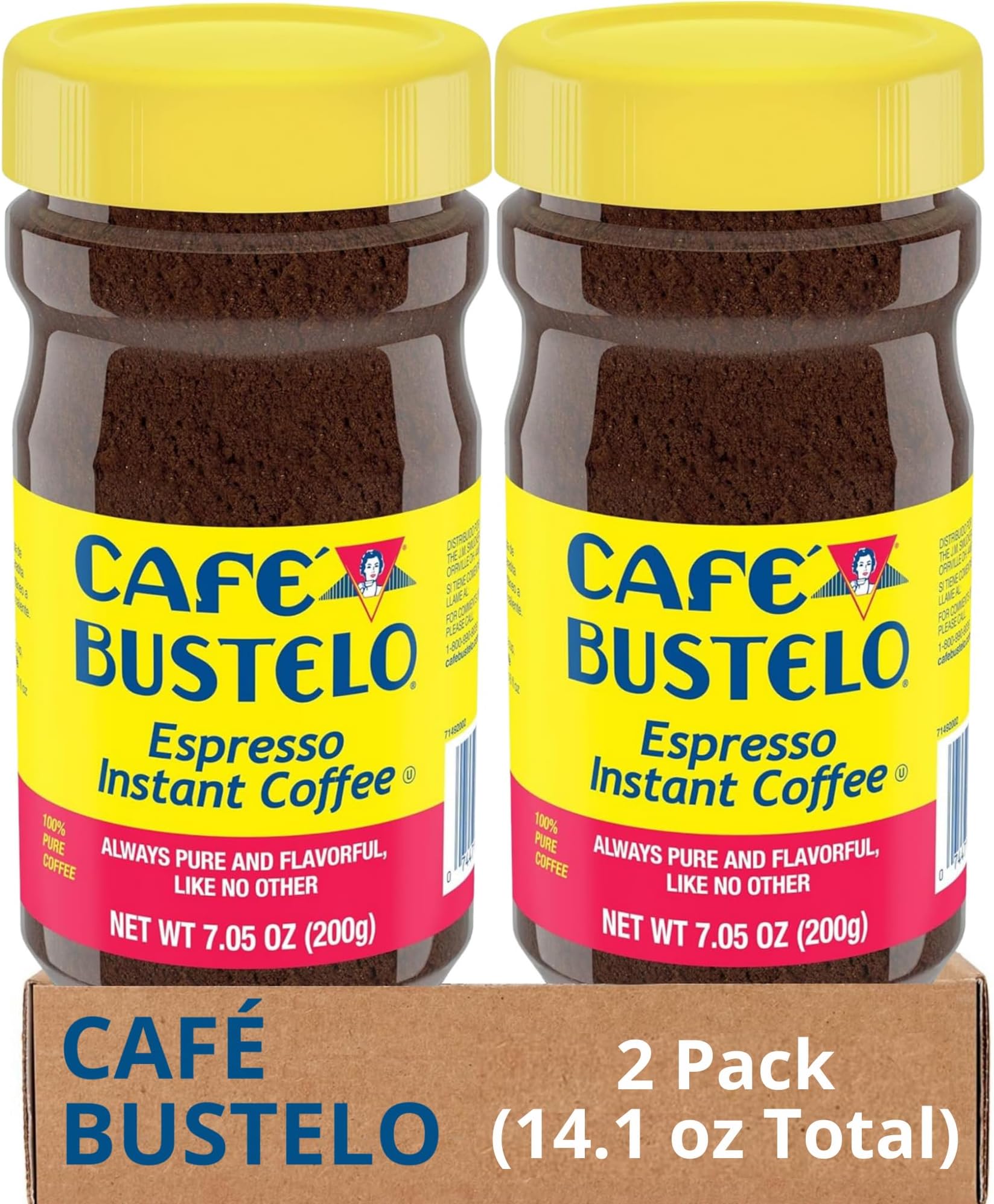Amazon.com: Café Bustelo Coffee Espresso Style Ground Coffee, 30- 2 ...
