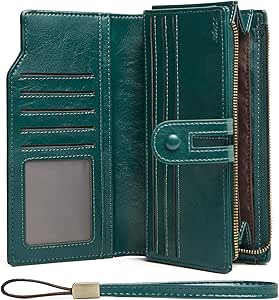 Amazon.com: TFKGS Womens Wallet for women RFID wallet Blocking Large ...