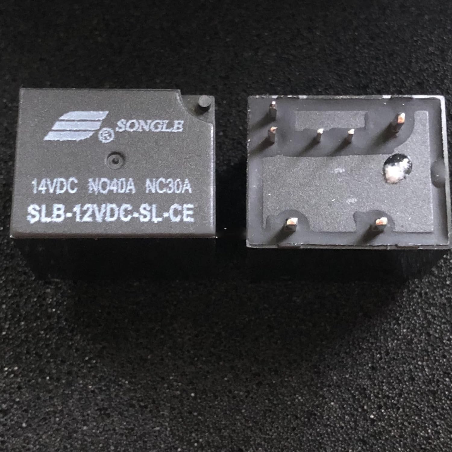 5PC Automotive relays SLB-12VDC-SL-CE SLB-24VDC-SL-CE 40A14VDC 7PIN Set ...