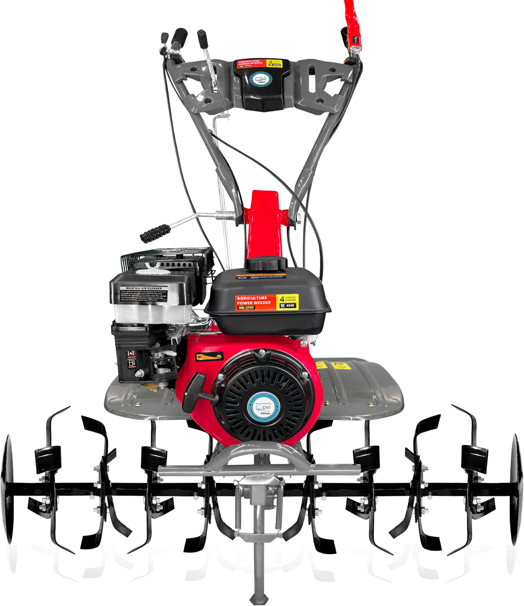 Honda F300 Metal Motorized Weeder (Red) : Amazon.in: Garden & Outdoors