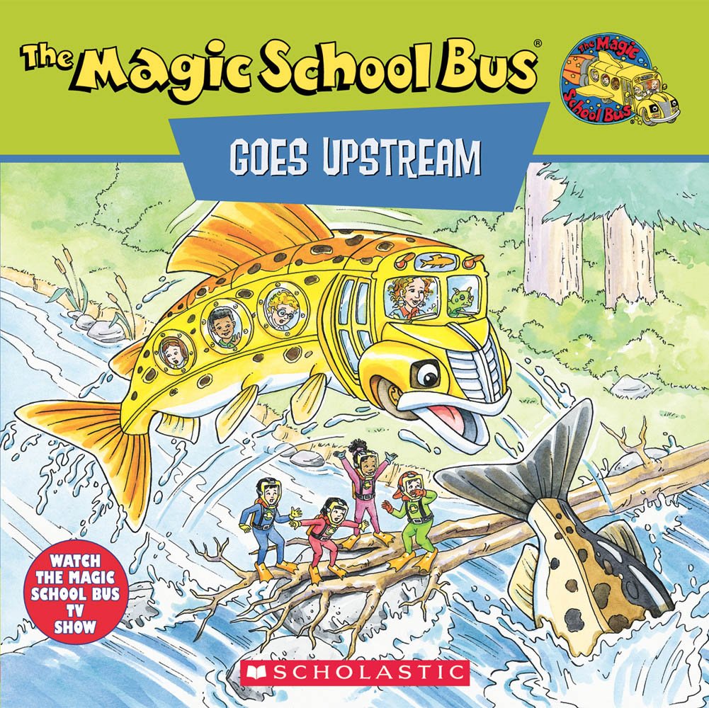 The Magic School Bus Goes Upstream : Cole, Joanna Krulik: Amazon.co.uk ...