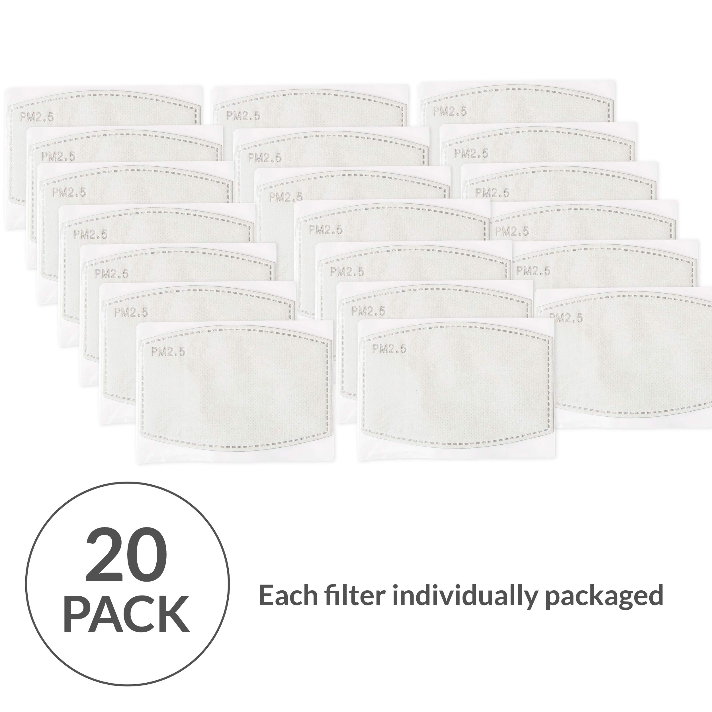 Snapklik.com : Weddingstar PM 2.5 Disposable Mask Filters 5-Layer ...