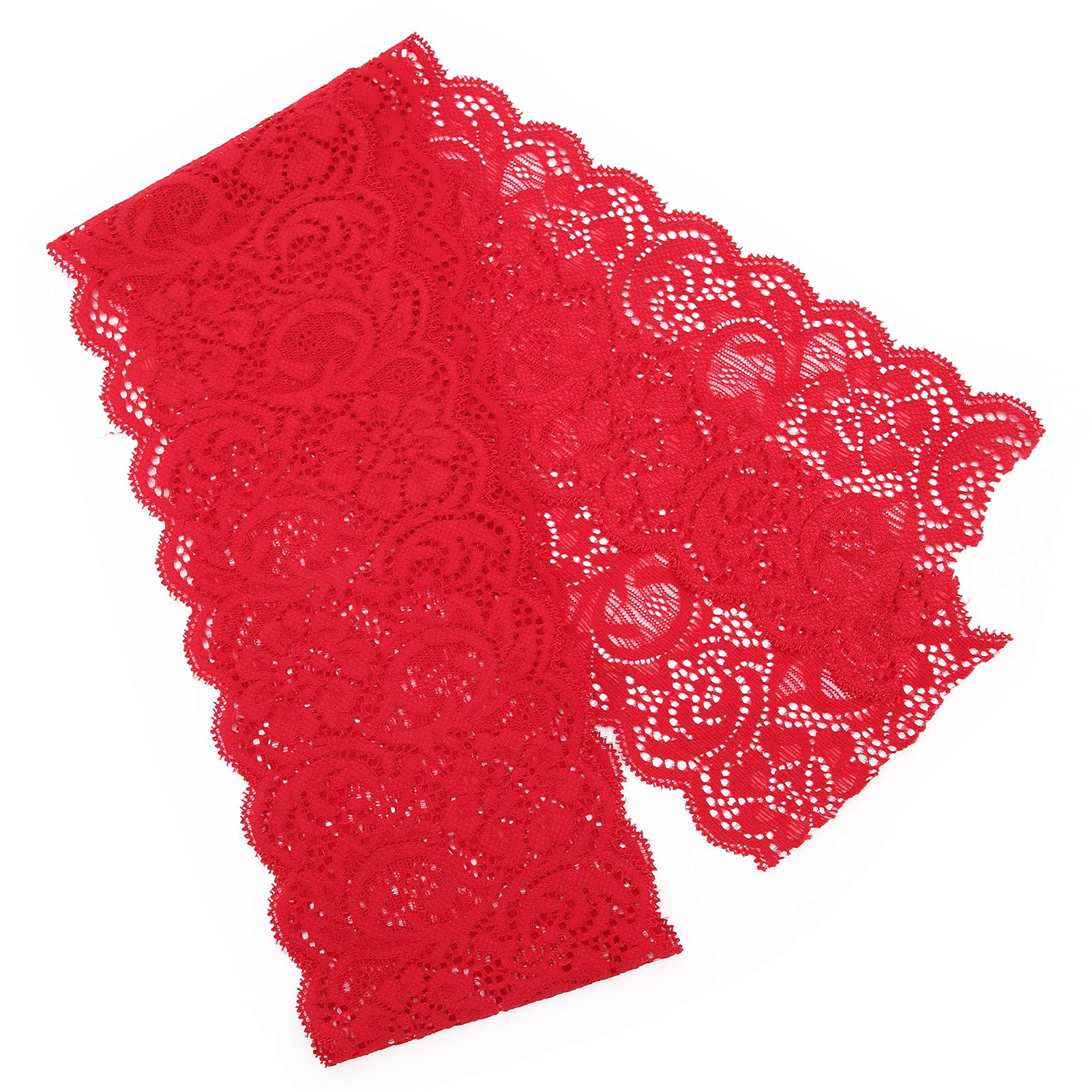 Red Lace Ribbon Png