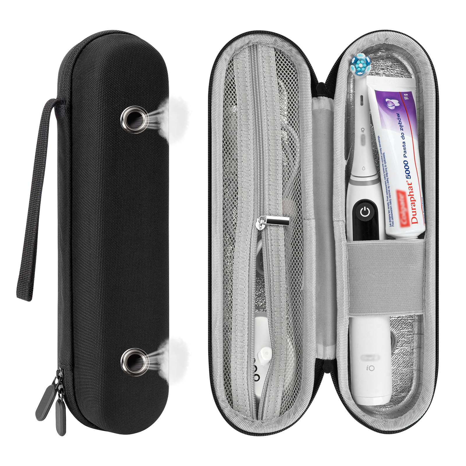 Amazon.com: Linkidea Electric Toothbrush and Toothpaste Travel Case ...