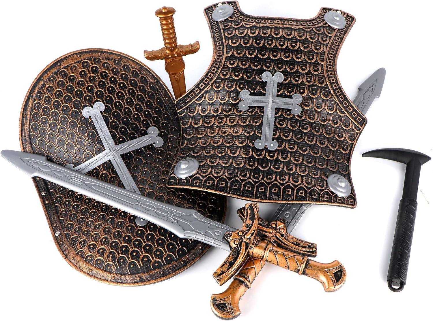 Crusaders Medieval Knight Armor Props Set Including Chest Plate Shield ...