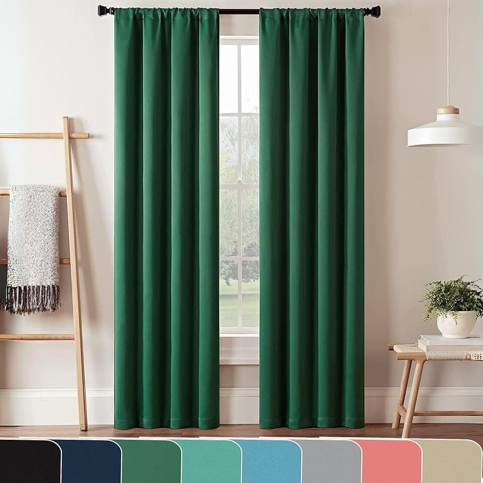 Amazon.com: Window Curtain Panels - Window Curtain Panels / Curtains ...