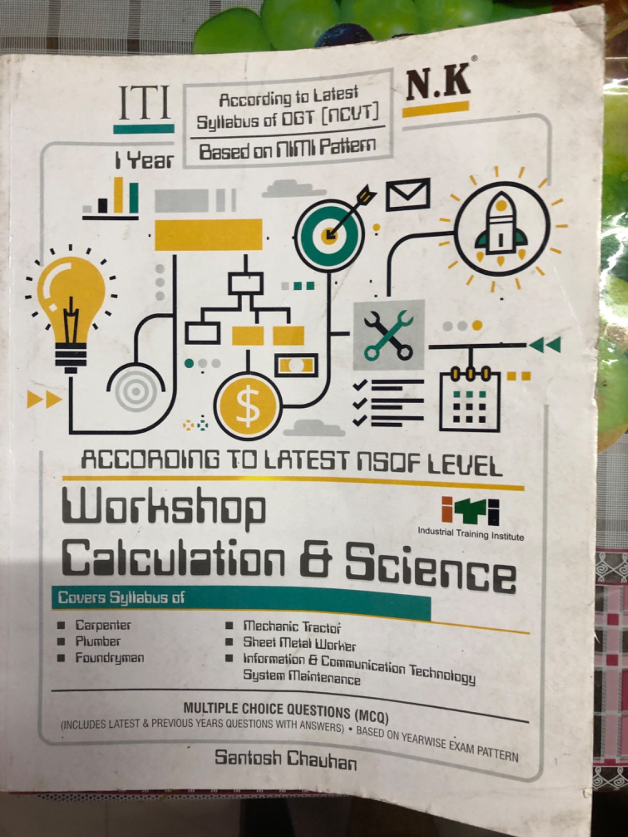 Buy ITI Workshop Calculation & Science (Mechanic Diesel) I Year Book ...
