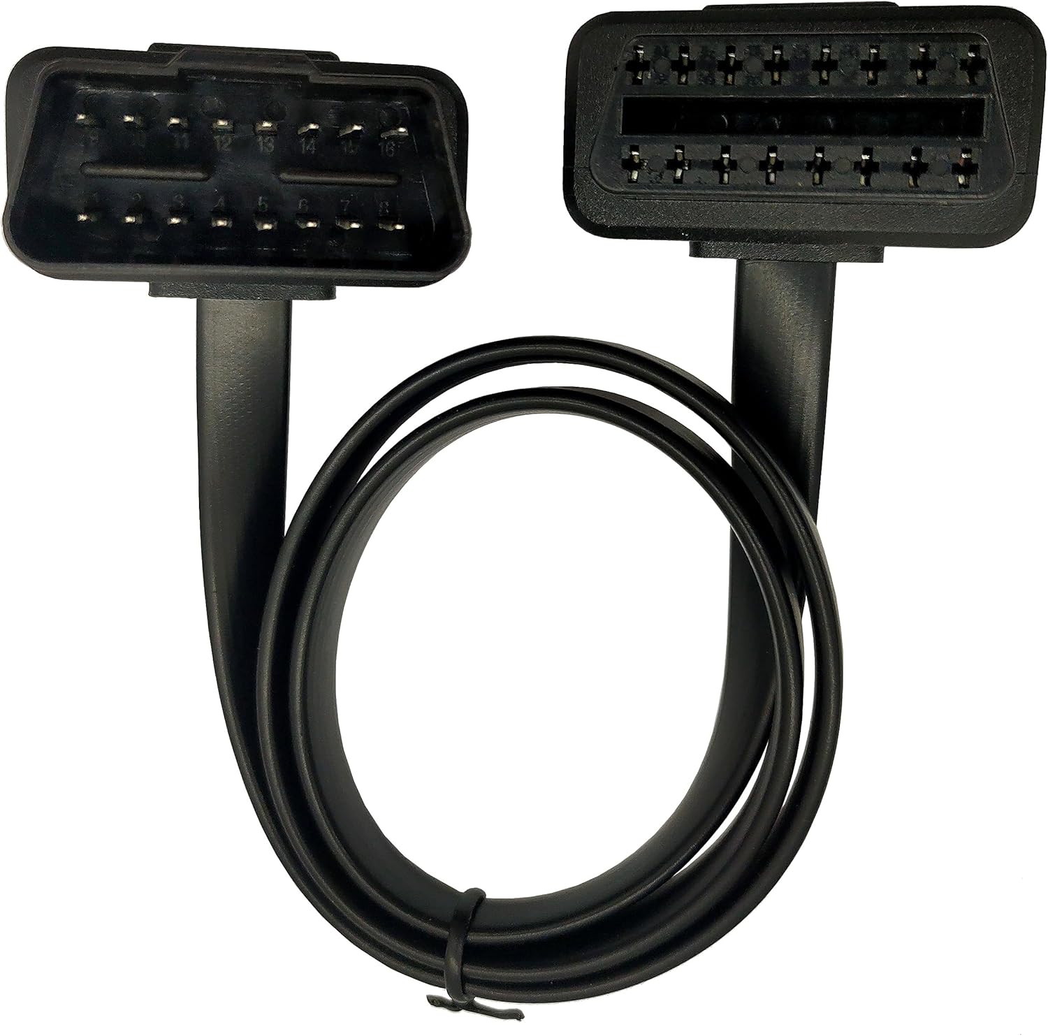MTUERANC OBD2 – Cable de extensión OBD2, OBD 2, OBD II, 16 pines, macho a hembra, adaptador de ...