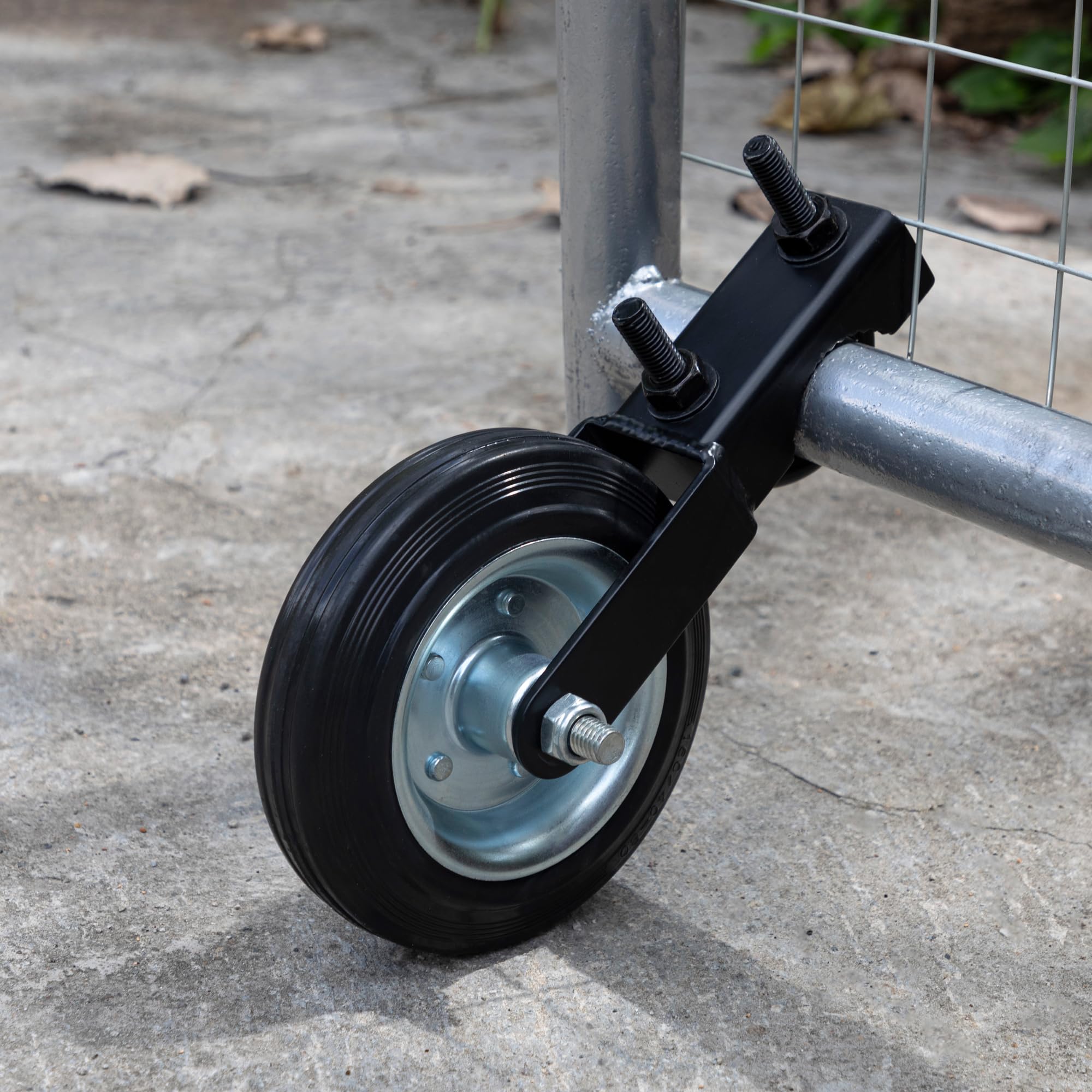Snapklik.com : YONSIN 6" Heavy Duty Metal Gate Caster