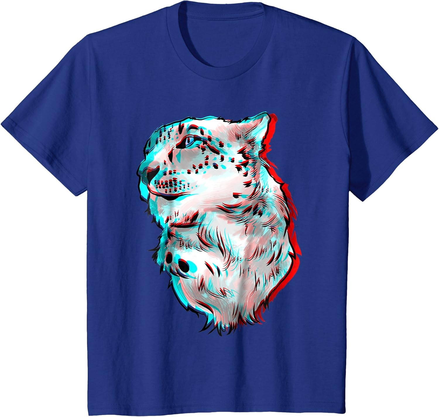 Amazon.com: Snow Leopard Shirt, Leopard T Shirt for Men : Clothing ...