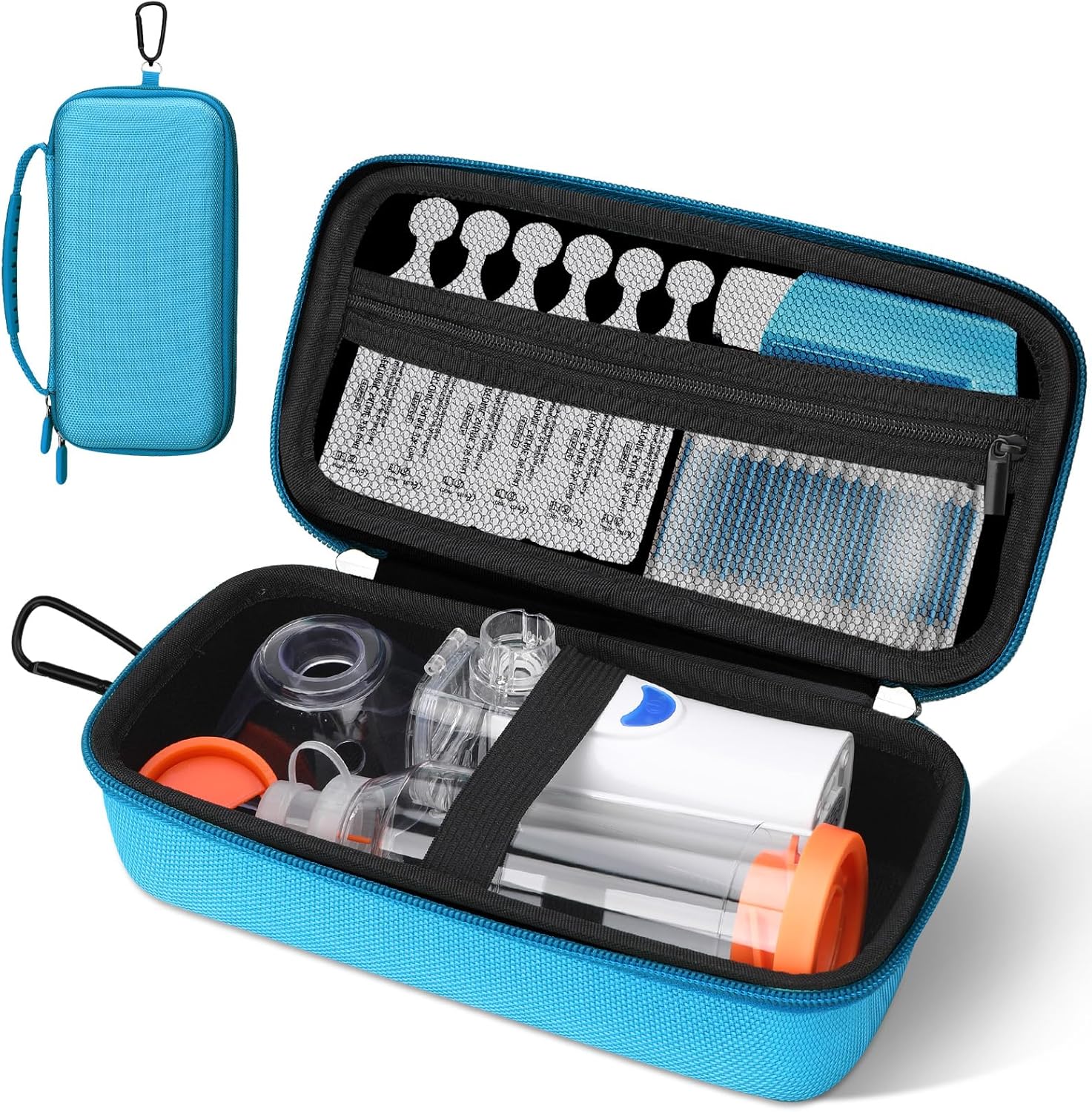 Amazon.com: WFDL Asthma Inhaler & Nebulizer Travel Case - Waterproof ...