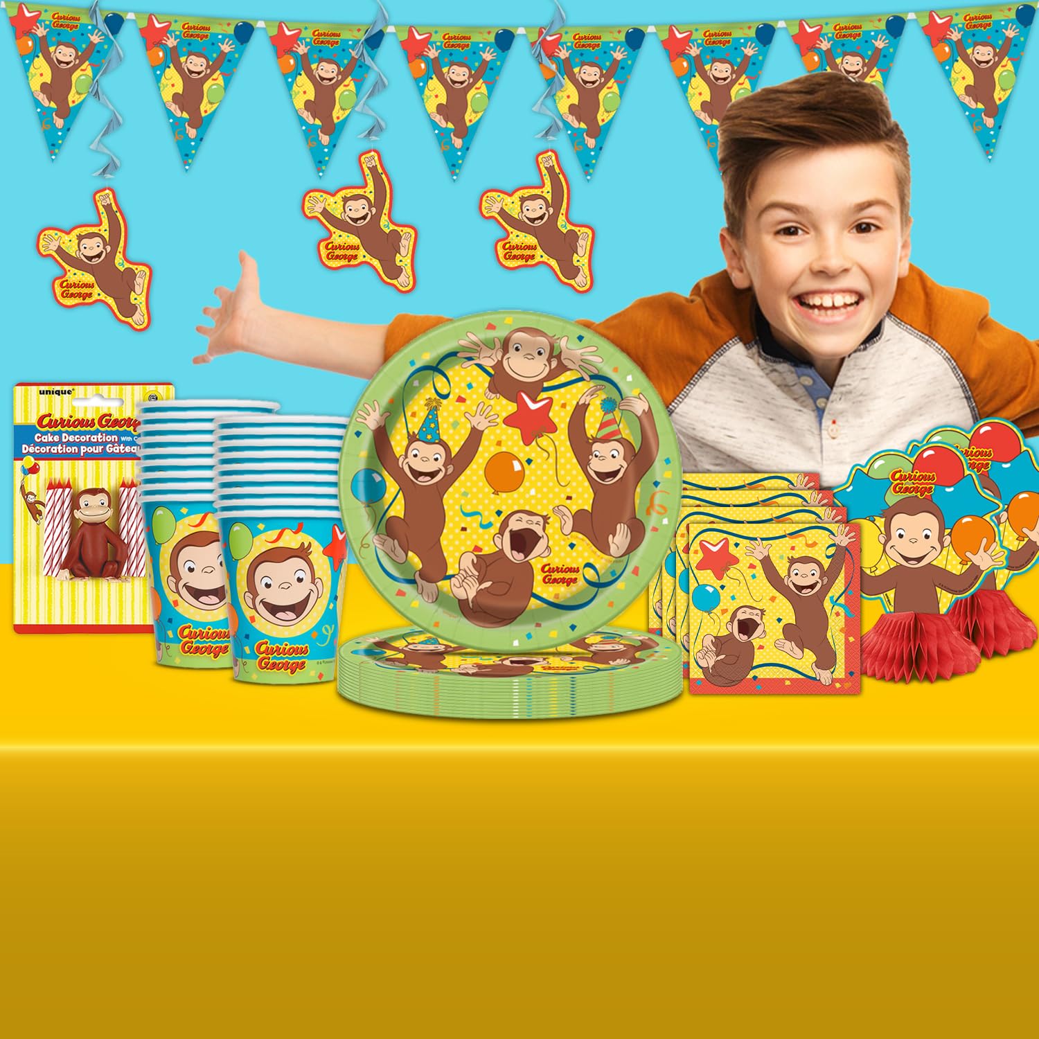 Curious George Birthday Cake Walmart