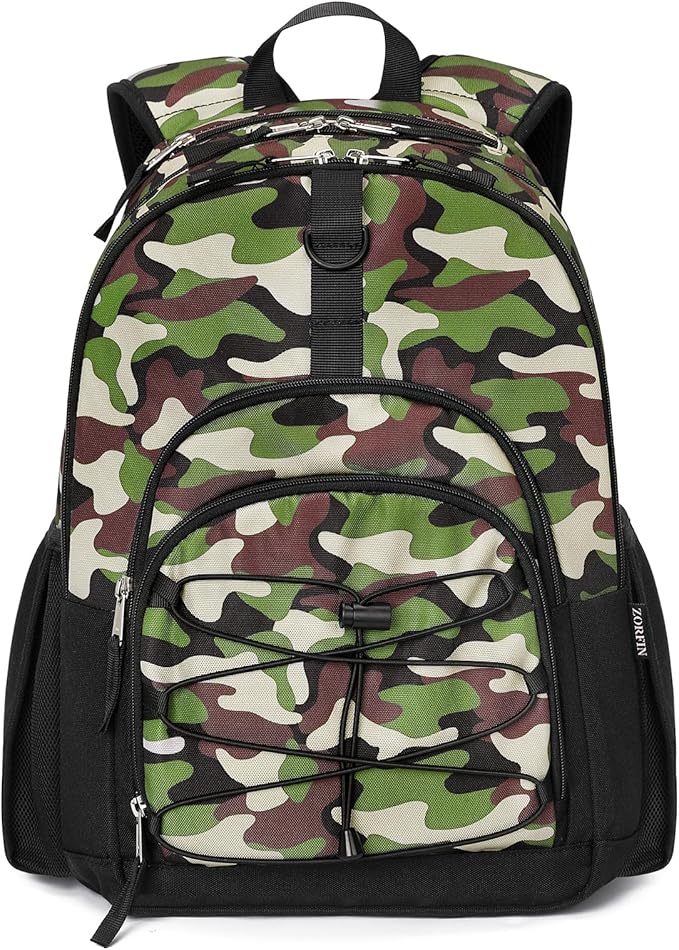 Amazon.com | ZORFIN Backpack for School, Travel: Bookbag for Girls Boys ...