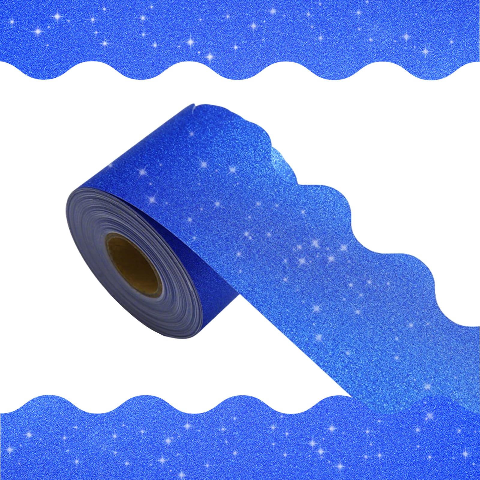 Snapklik.com : 65Feet Bulletin Board Borders, Shine Scalloped Borders ...