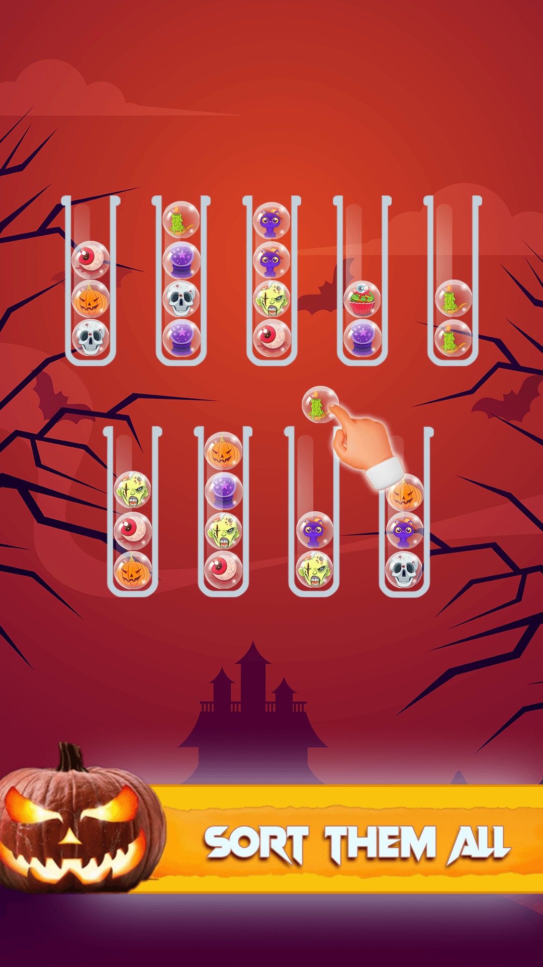 Halloween Sort Color Puzzle Game - App on Amazon Appstore