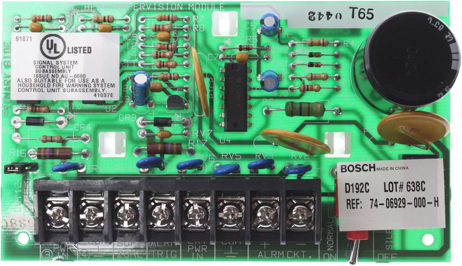 Bosch D192C Notification Appliance Circuit NAC Supervision Module 12V ...