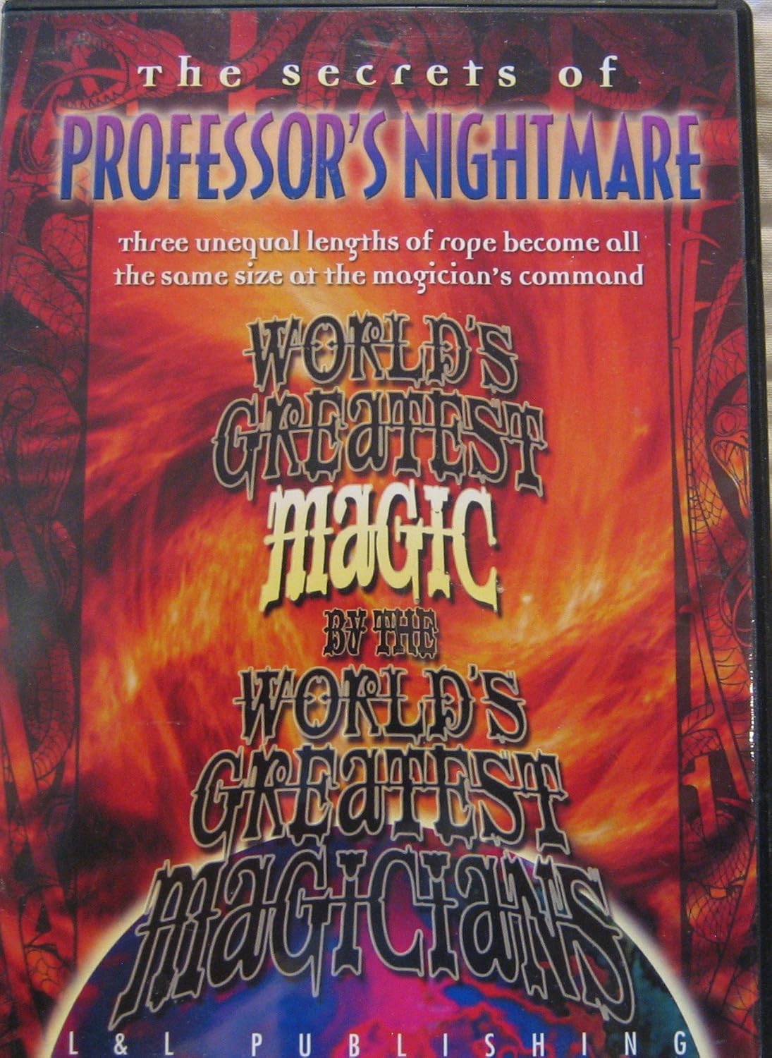 The Secrets of the Professor's Nightmare (2010 DVD): Michael Finney ...