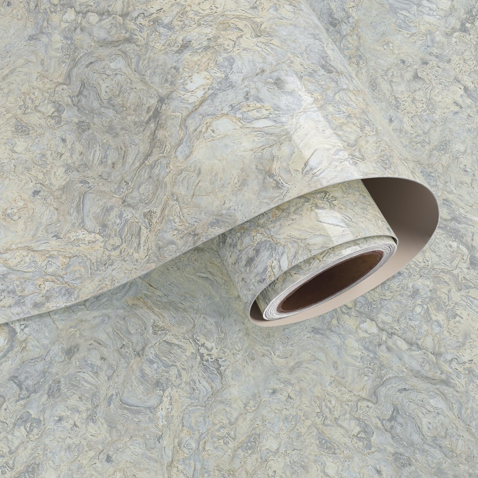 VaryPaper Marble Contact Paper for Countertops Waterproof Kitchen ...