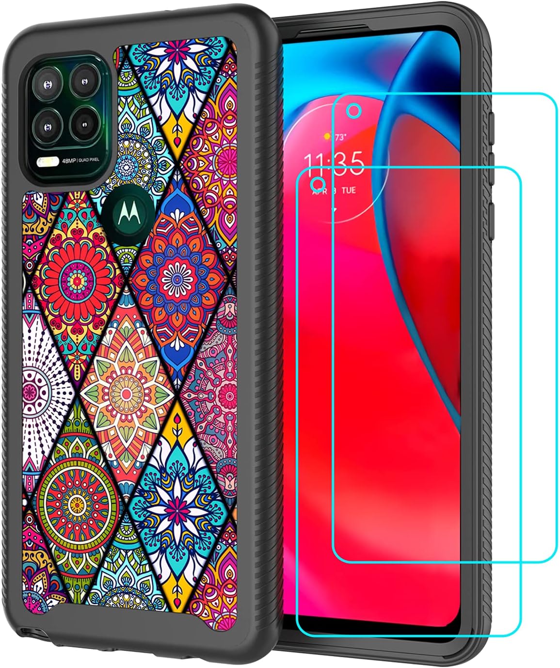 Amazon.com: LEXNEC Case for Moto G Stylus 5G (2021) Design Cute Case ...