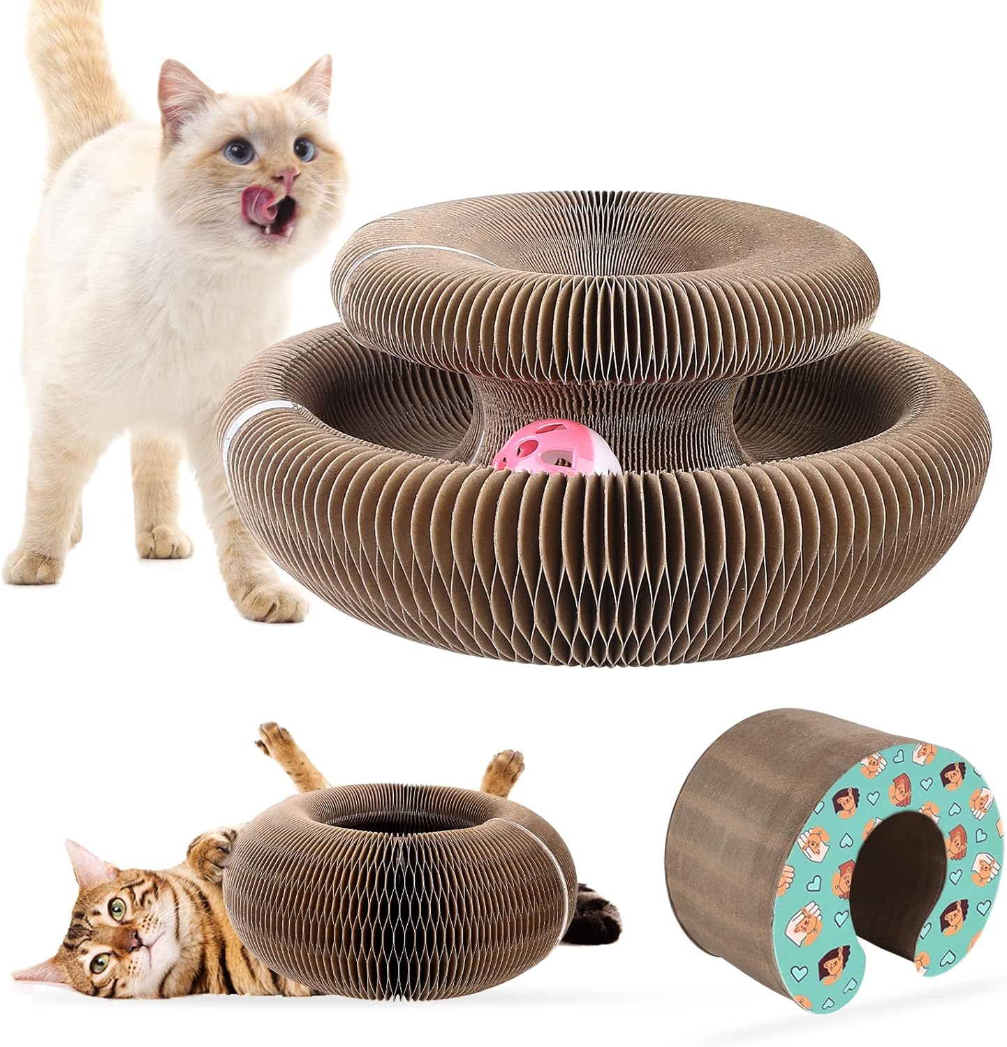 Planches à gratter pour Chat, Carton à gratter pour Chat Jouet pour ...