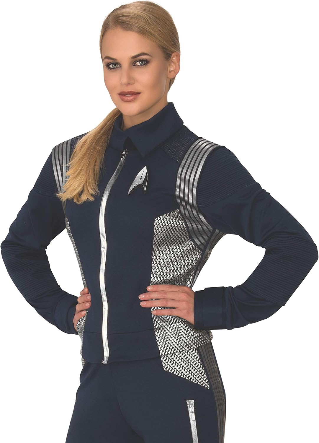 Amazon.com: Rubie's Women's Deluxe Star Trek Discovery Science Jacket ...