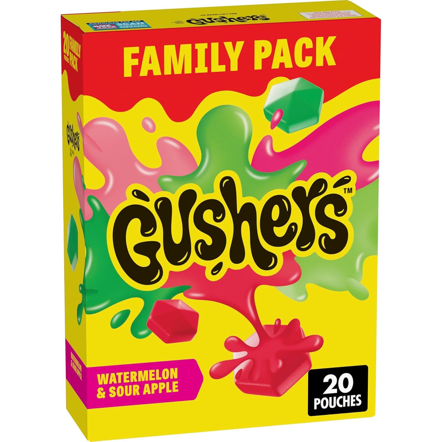 Amazon.com: Gushers Fruit Flavored Kids Snacks, Watermelon and Sour ...