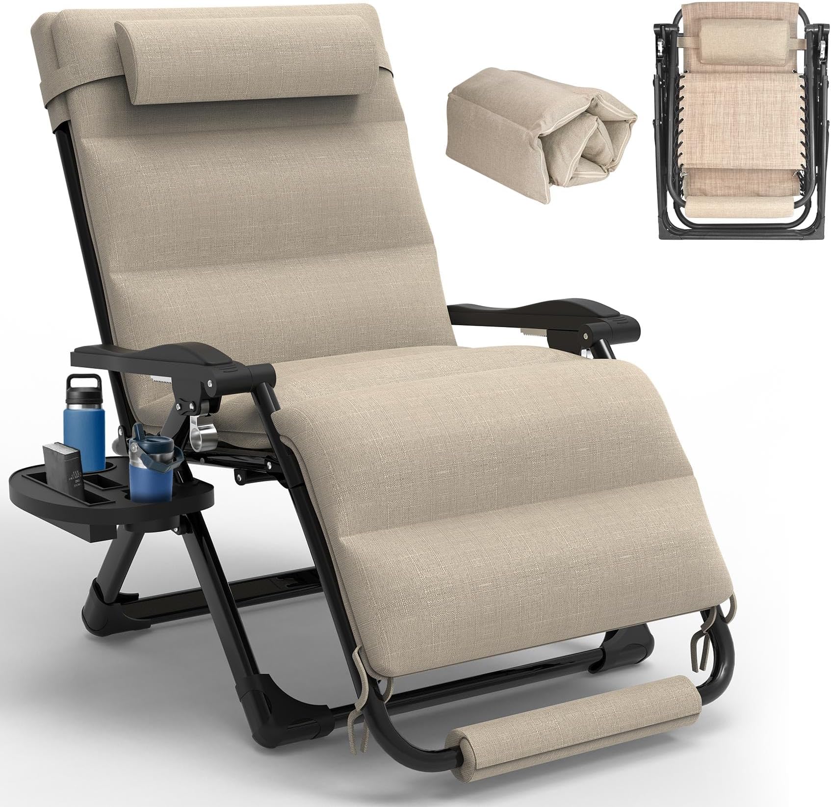 Amazon.com: Slendor Oversized Zero Gravity Chairs, XL Anti Gravity ...