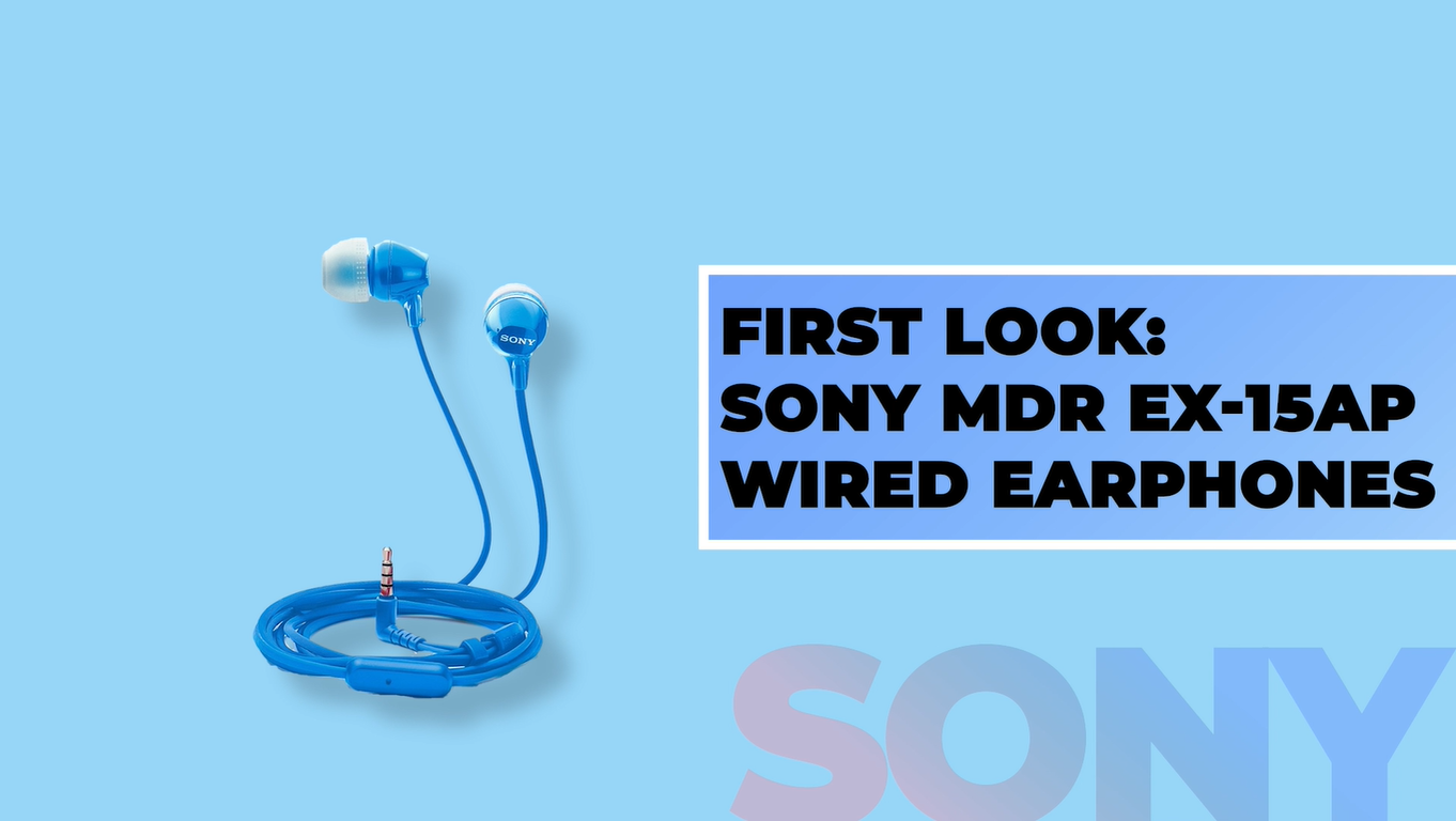 Watch First Look & Sony MDR-EX15AP Wired Earphones on Amazon Live