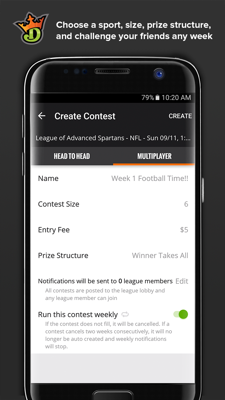 DraftKings - Fantasy Sports - App on Amazon Appstore