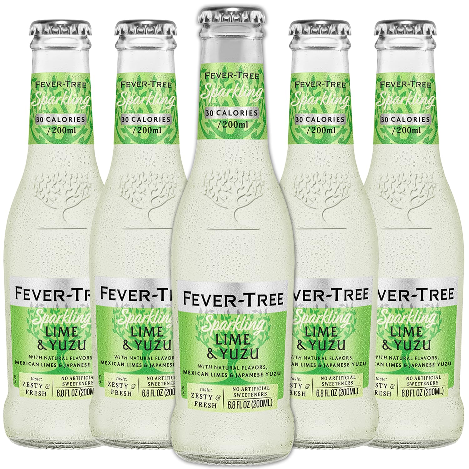 Amazon.com : Fever Tree Sparkling Lime and Yuzu - Premium Quality Mixer ...