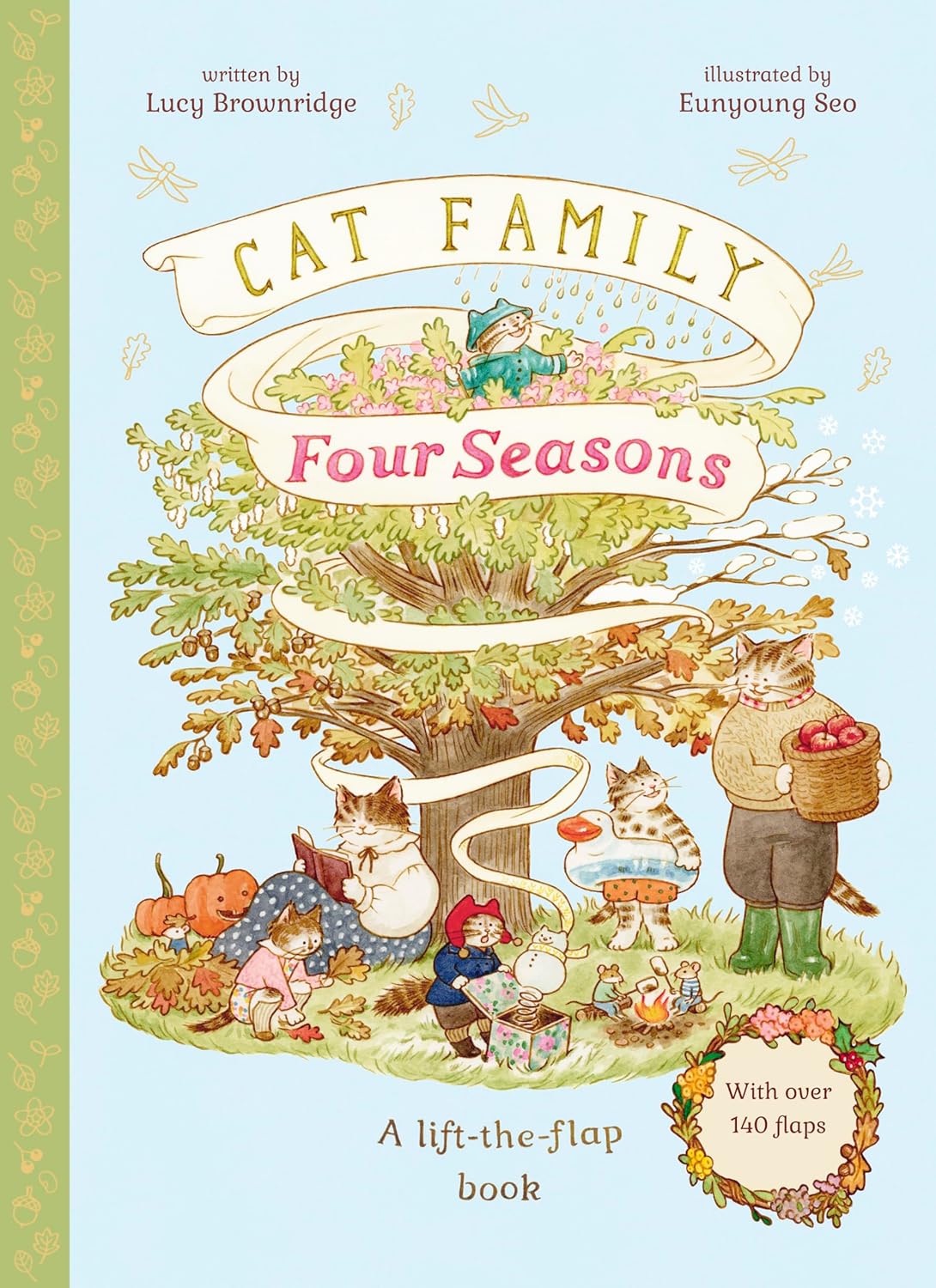 Cat Family Four Seasons: A Lift-the-Flap Book (with over 140 flaps ...