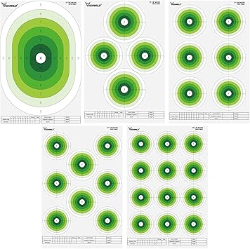 Amazon.com : Highwild 23X35 Inch Bullseye Paper Target for Shooting ...