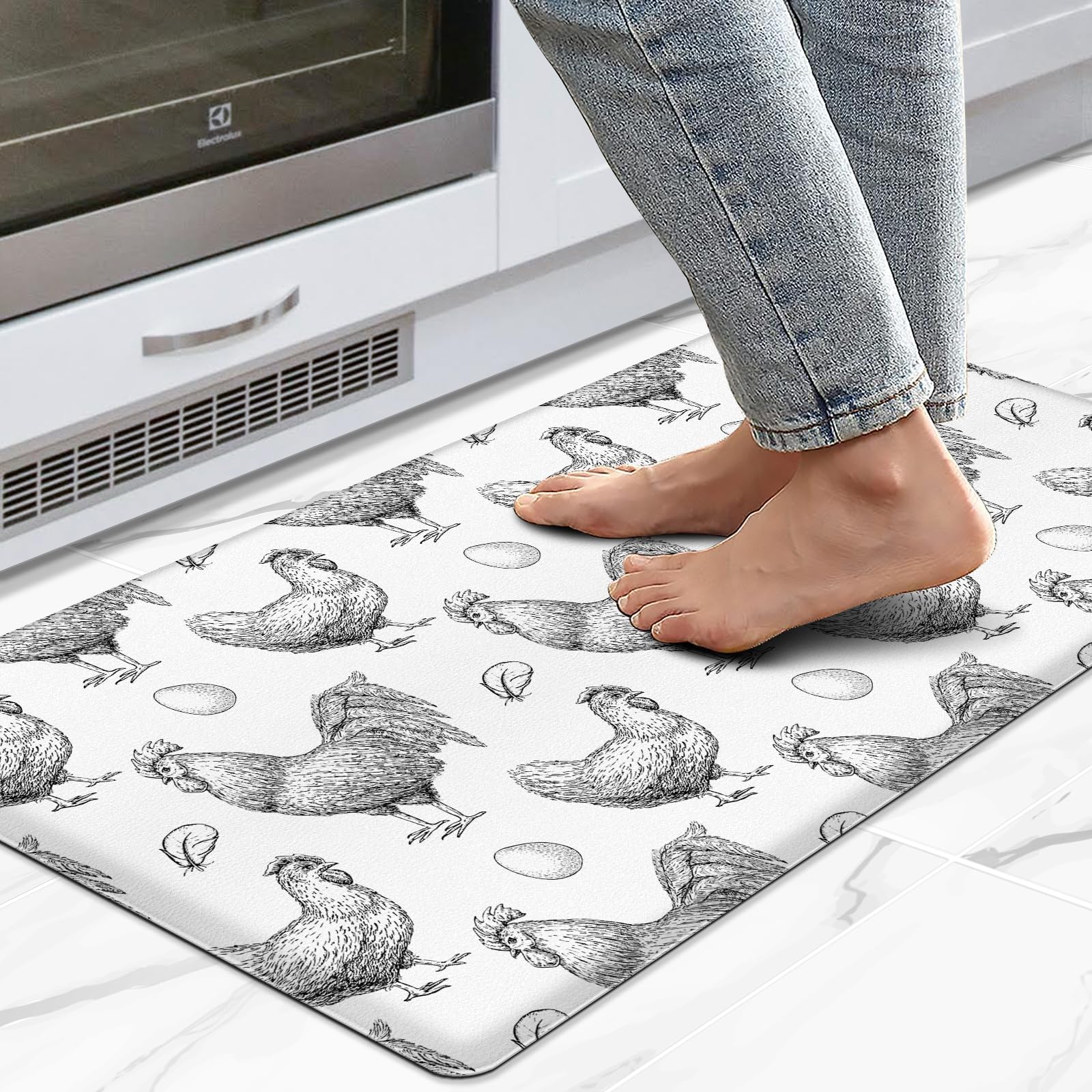 Amazon.com: Anti-Fatigue Floor Comfort Mat - 18 x 30 Inch (Rooster ...