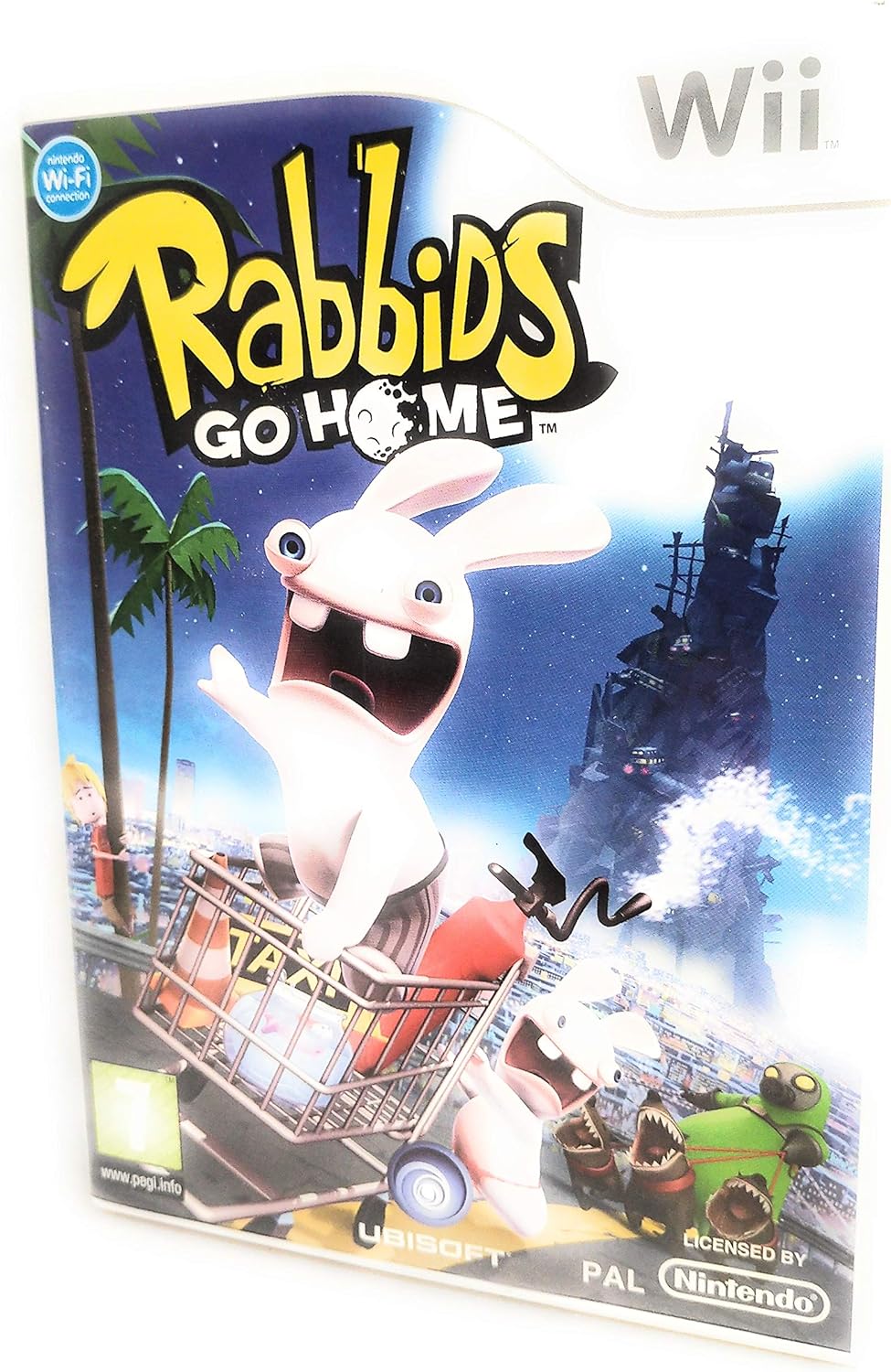 Rabbids Go Home (Wii) : Amazon.co.uk: PC & Video Games