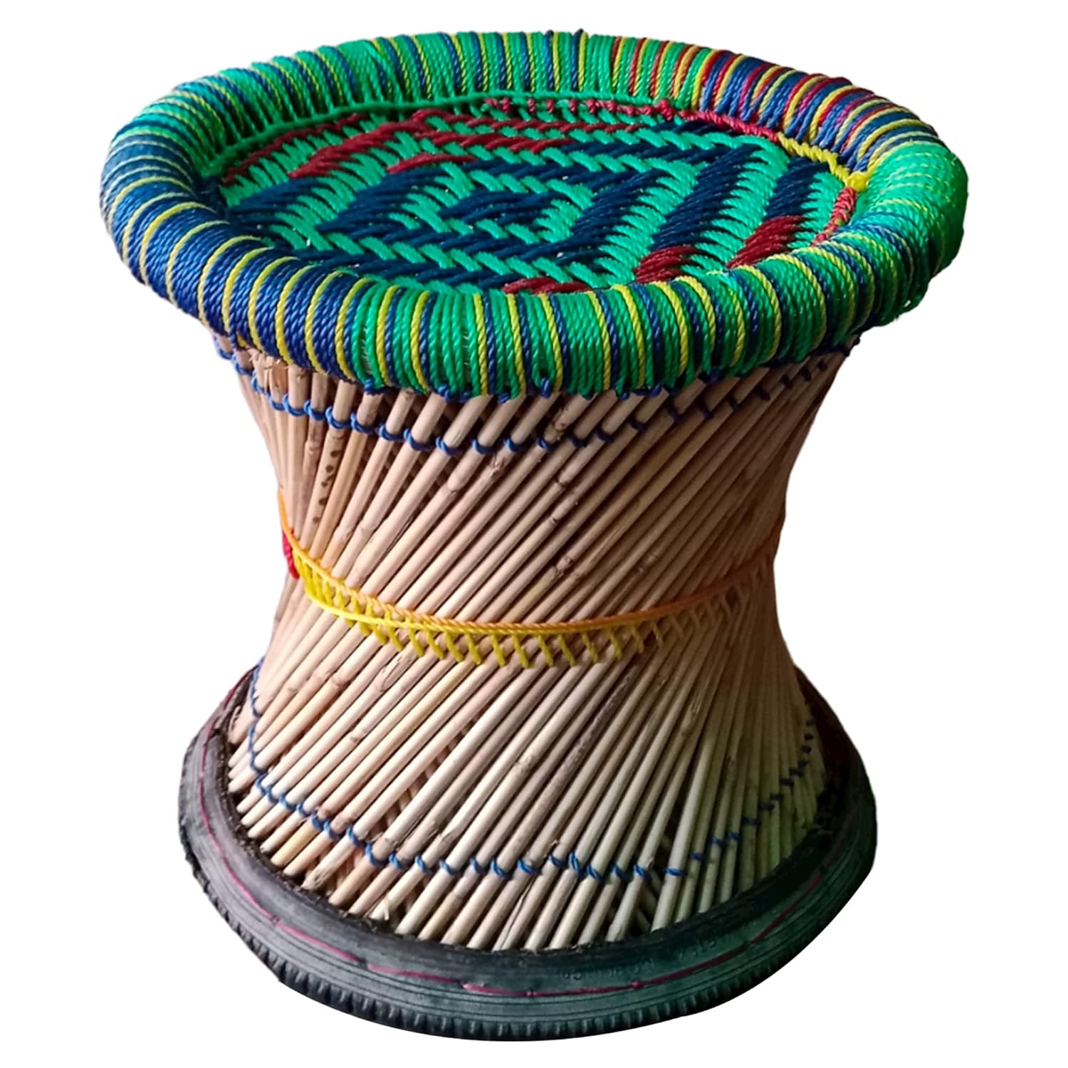 Village Made Handicraft! Bamboo (Sarkanda) Mudda for Sitting | Small ...