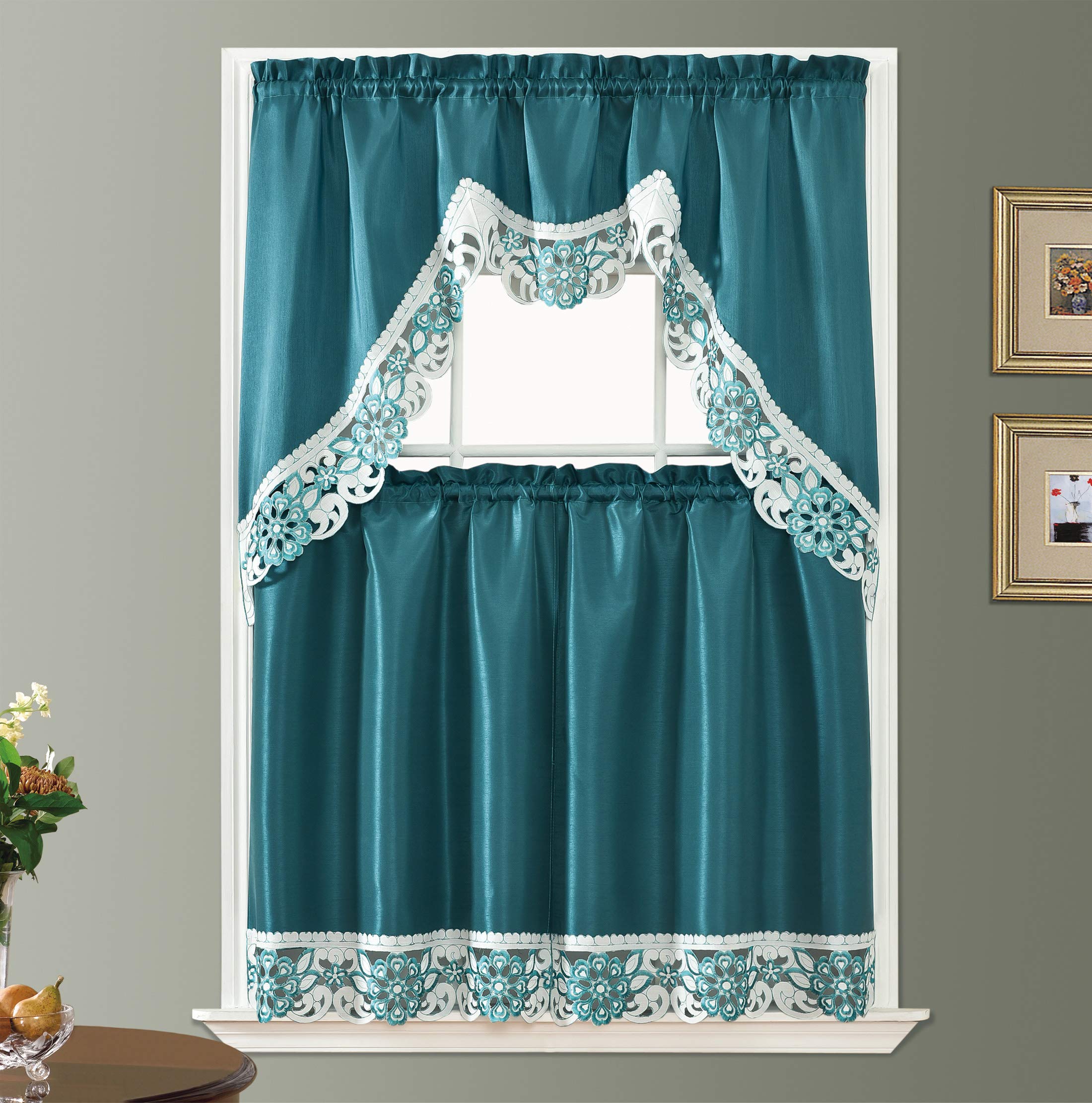Teal Decorative Swag