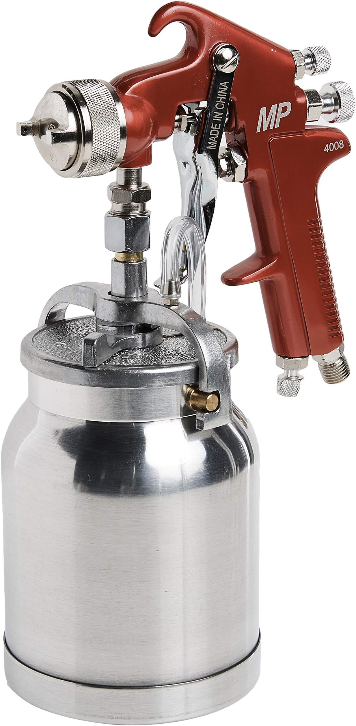 Amazon.com : Dynastus 33 oz Siphon Feed Spray Gun - 2.5mm Nozzle for ...