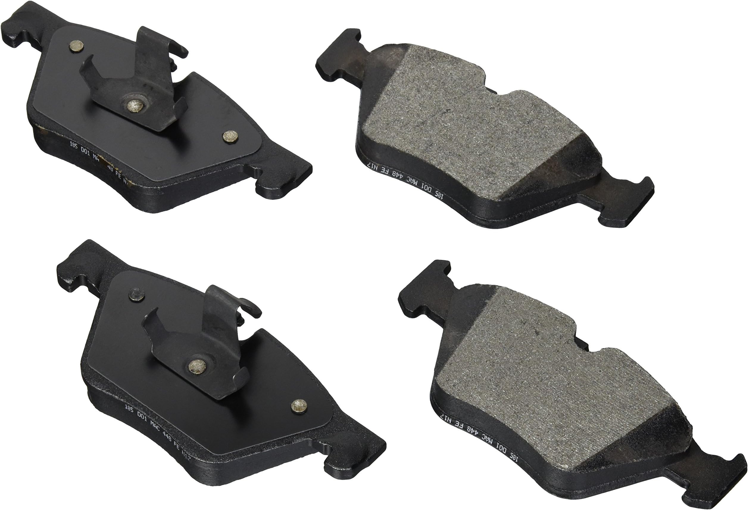 Amazon.com: BOSCH BC1260C QuietCast Premium Ceramic Disc Brake Pad Set ...