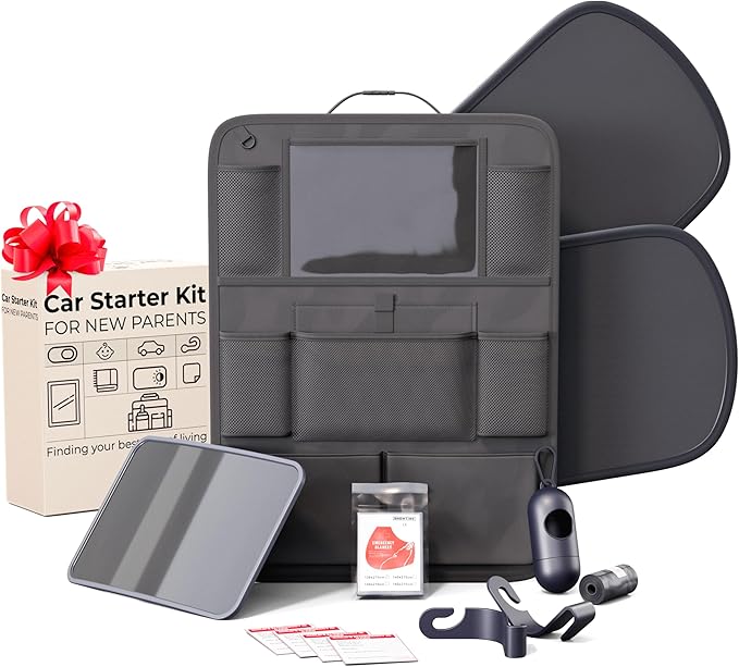 Amazon.com: Crivora Baby Car Essentials Starter Kit for New Parents w ...