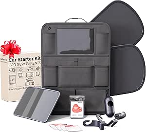 Amazon.com: Crivora Baby Car Essentials Starter Kit for New Parents w ...