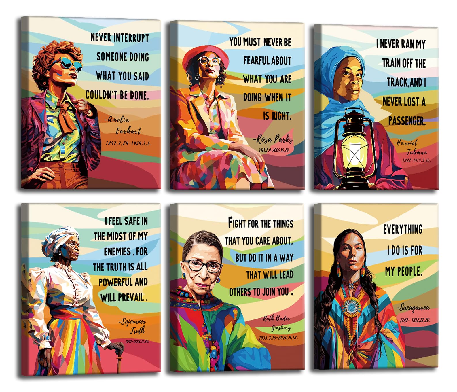 Snapklik.com : Framed Powerful Women Canvas Art Print,Feminist Art ...