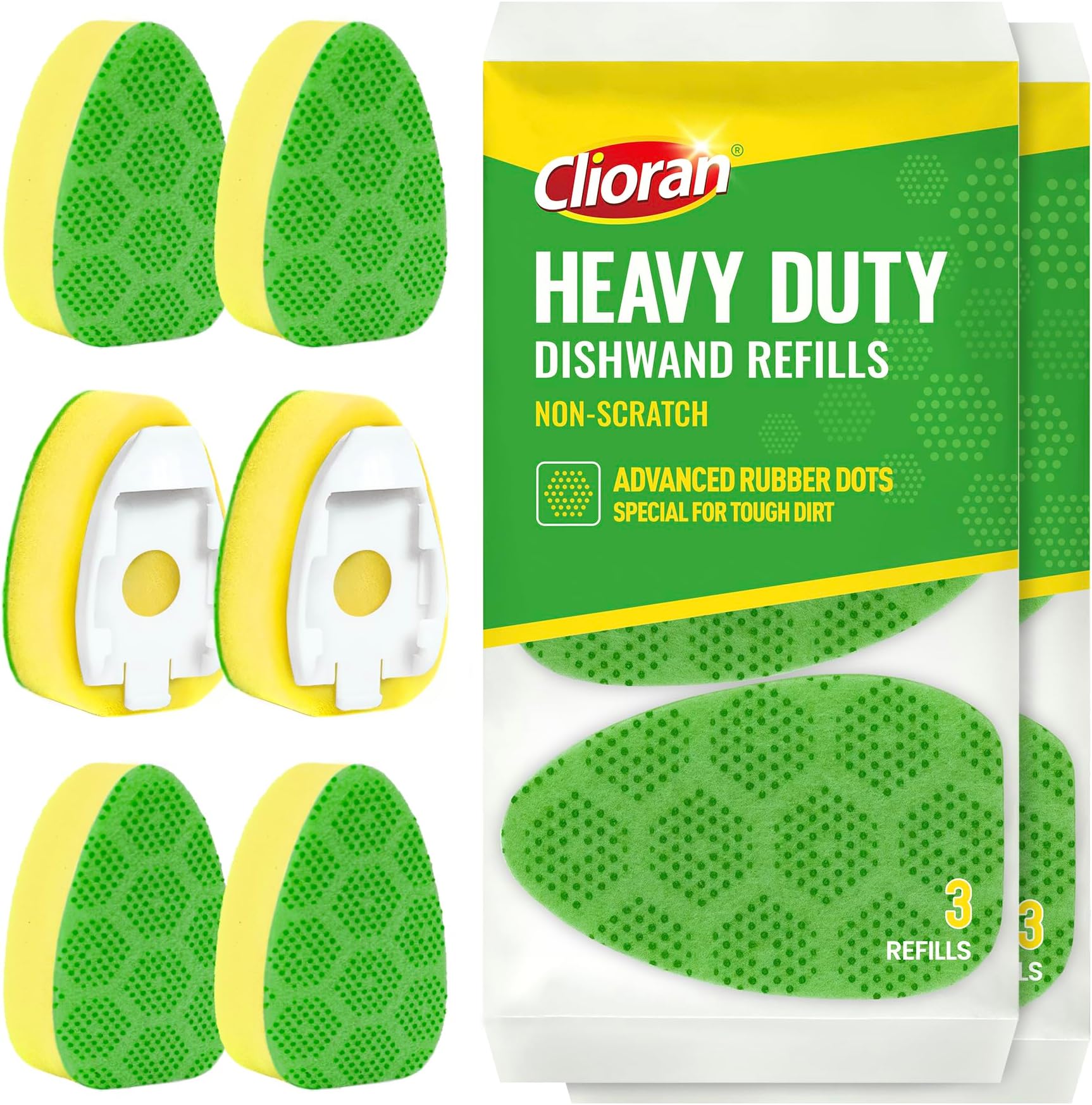 Amazon.com: Libman Dish Scrub Refill : Health & Household