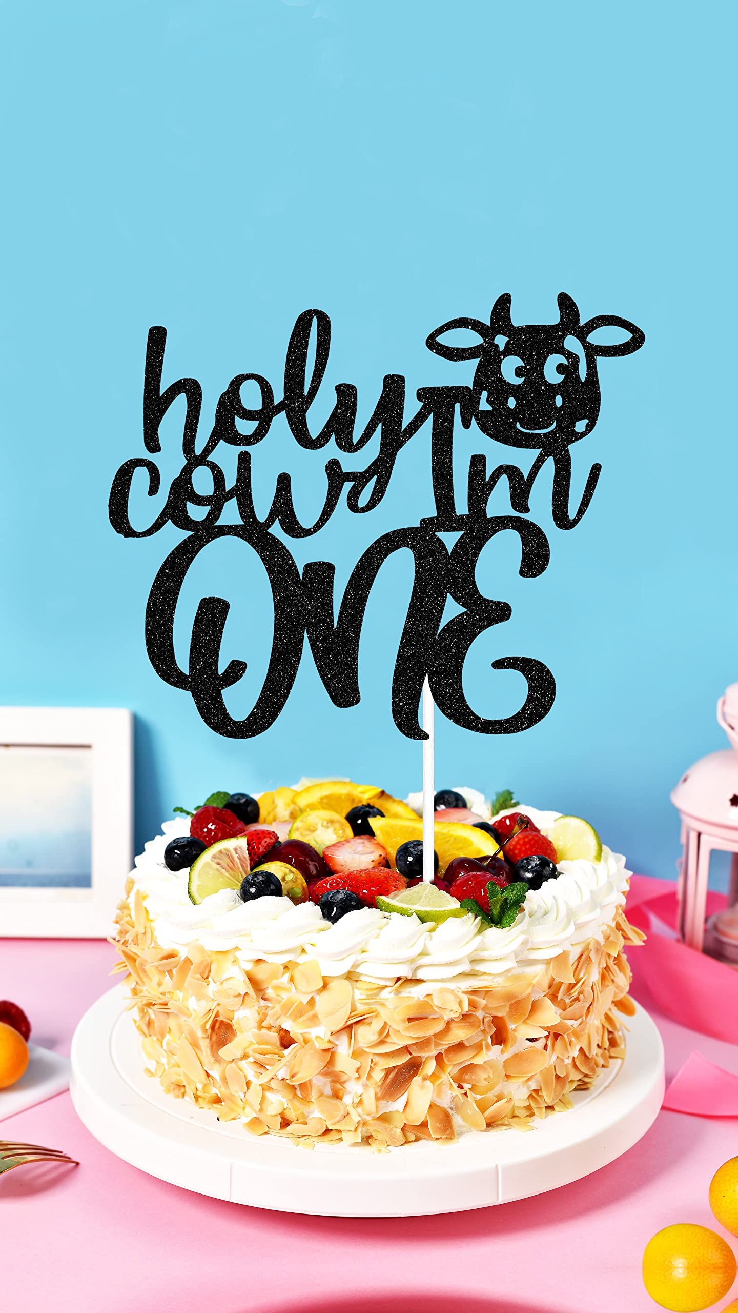 Terrific Holy Cow I M One Birthday Cake Pictures