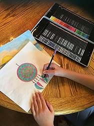 Amazon.com: Freedom Products 72 Colored Pencils in Storage Tin With ...